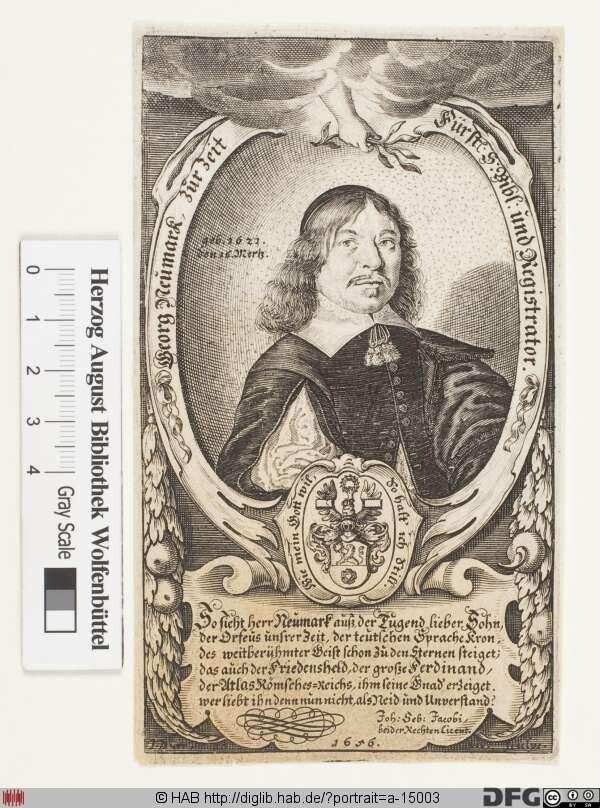 Bildnis Georg Neumark - Deutsche Digitale Bibliothek